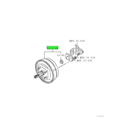 Mitsubishi FUSO® Truck Parts | Brakes | Power Brake Booster | Source ...
