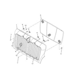 Navistar International® Truck Parts | Front Sheet Metal | Grille