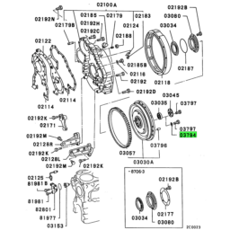 Mitsubishi FUSO® Truck Parts | Engine | Flywheel And Housing