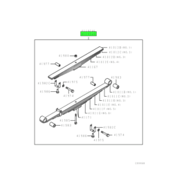 Mitsubishi FUSO® Truck Parts | Rear Suspension | Rear Suspension