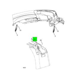 Navistar International® Truck Parts | Front Sheet Metal | Catch