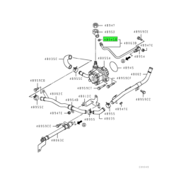 Mitsubishi FUSO® Truck Parts | Steering | Power Steering Oil Pump