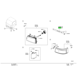 Mitsubishi FUSO® Truck Parts | Chassis Electrical | Lamp