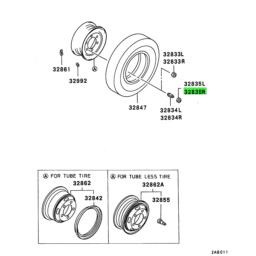 Mitsubishi FUSO® Truck Parts | Wheel and Tire | Wheel And Tire
