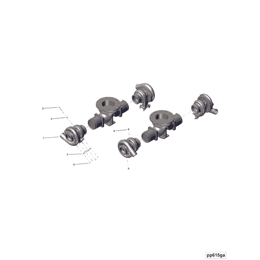 4955249 Cummins | Turbocharger Kit | Source One Parts Center