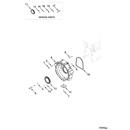 4089902 Cummins | Rear Crank Seal Kit | Source One Parts Center
