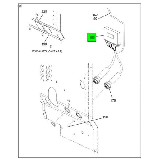 3703689C2 Navistar International | CONTROL COMPUTER ANTI SKID BENDIX EC ...