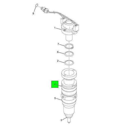 1834165C1 | Navistar International® | SEAL INJ FUEL UPR O-RING - 5 Pack ...