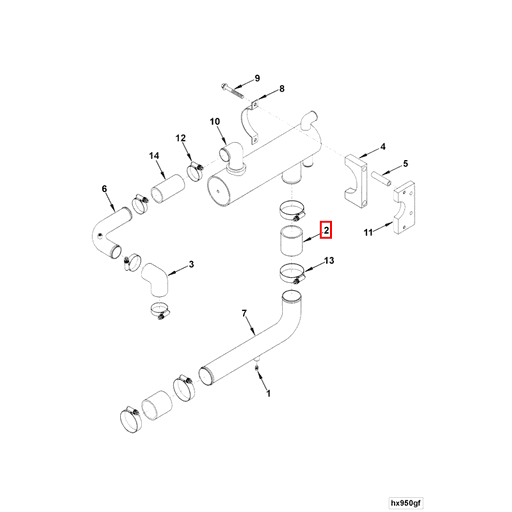 63549 Cummins | Plain Hose | Source One Parts Center