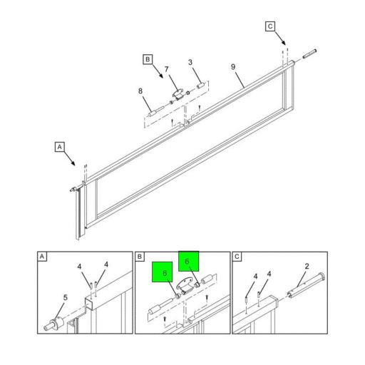3724784C1 IC Bus | Nylon Hinge Bushing | Source One Parts Center