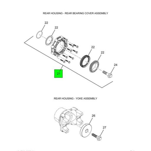ECK4399 Navistar International | Rear Bearing Seal Kit | Source One ...