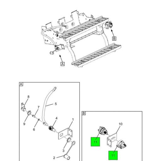 6114579C1 Navistar International | Battery Disconnect Switch | Source ...