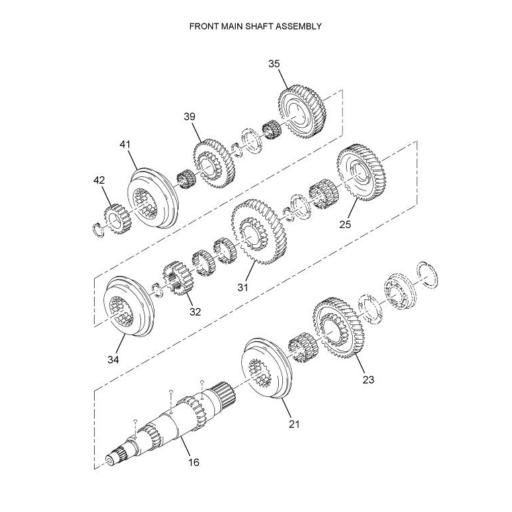 3663460C91 Navistar International | Spicer ESO66-7B Transmission with ...