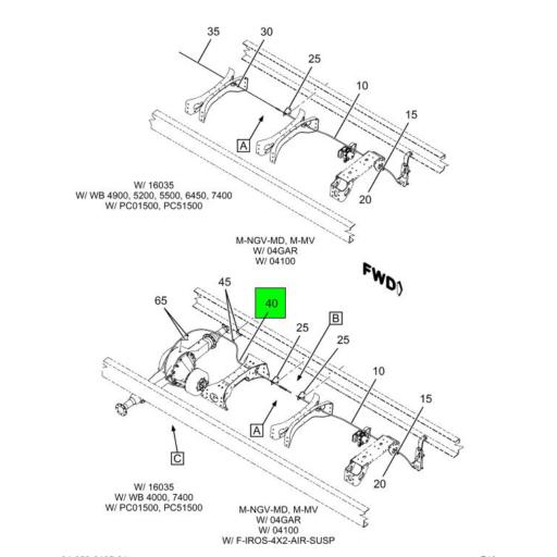 3590367C3 Navistar International | Parking Brake Cable | Source One ...