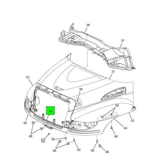 3551673C2 Navistar International | Front End Panel Hood and Fender ...