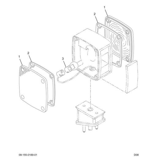 455530C1 Navistar International | Amber Turn Signal Lens | Source One ...
