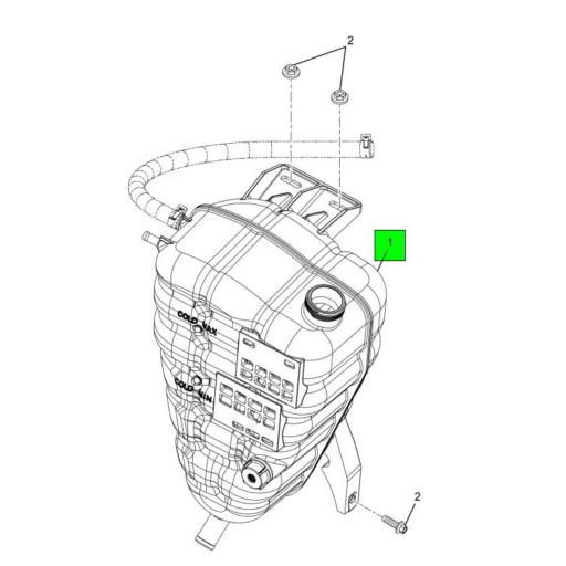 2596346C92 Navistar International | Radiator Surge Tank | Source One ...