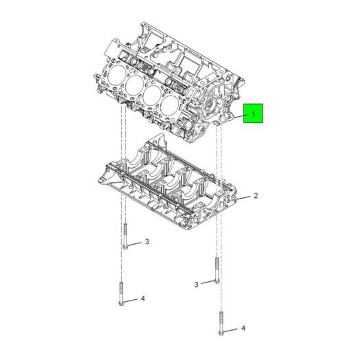 1885870C1 Navistar International | Upper Crankcase - 12 Pack | Source ...