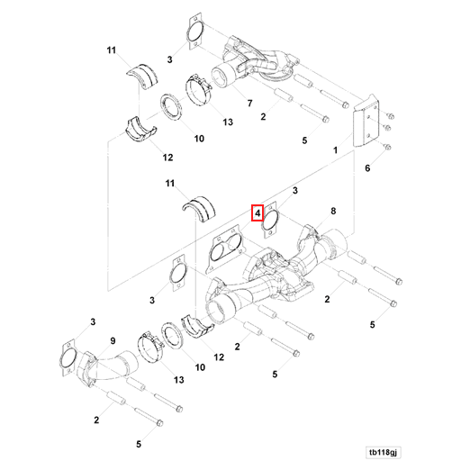 3682940 Cummins | Exhaust Manifold Gasket | Source One Parts Center