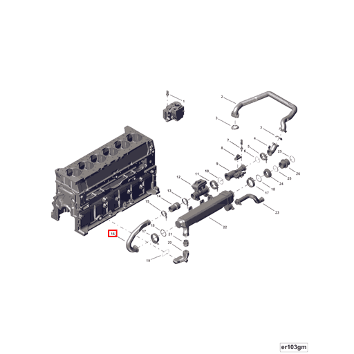 3694474 Cummins | Exhaust Outlet Tube | Source One Parts Center