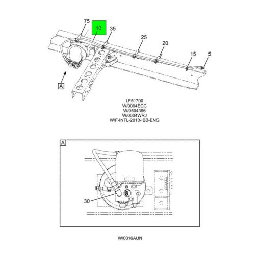 2016203C91 Navistar International | Teflon Air Hose | Source One Parts ...