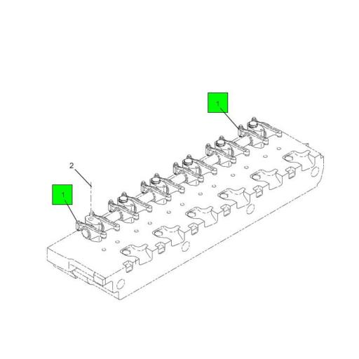 1823924C92 Navistar International | Lever Arm Assembly Valve | Source ...
