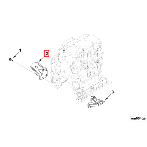 3923039 Cummins | Engine Support | Source One Parts Center