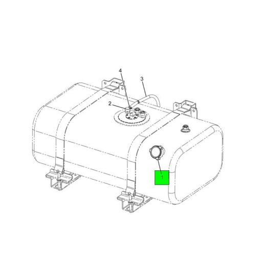 3548221C1 Navistar International | Non-Locking Fuel Tank Filler Cap ...