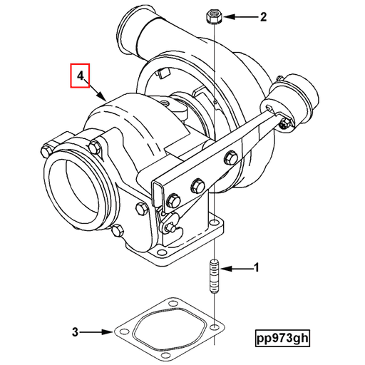 4046100 Cummins | Turbocharger | Source One Parts Center