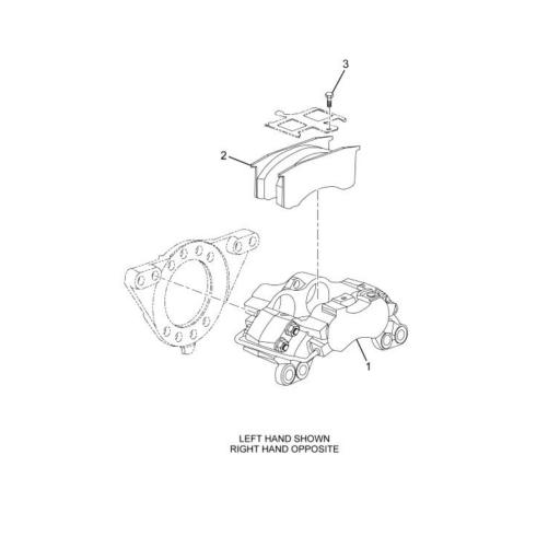 6041604C91 Navistar International | Left-Hand Caliper Assembly | Source ...