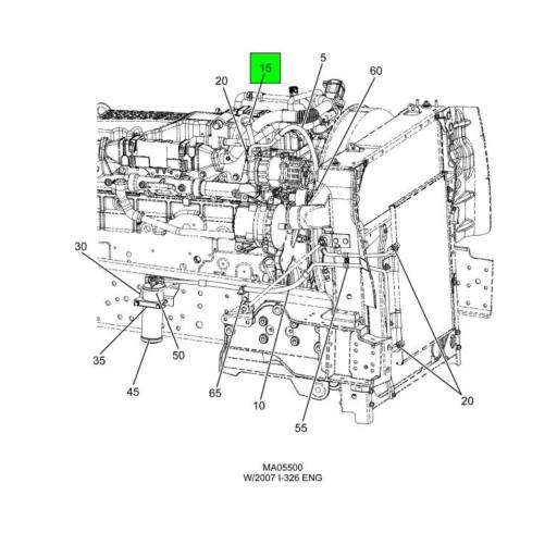 3805805C92 Navistar International | FITTING COMPRESSOR | Source One ...