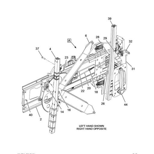 4107415C91 Navistar International | Door Glass Regulator | Source One ...