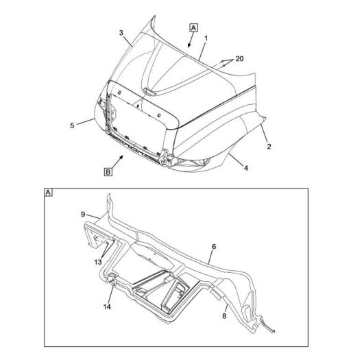 3903687C95 Navistar International | Hood Assembly Transtar | Source One ...