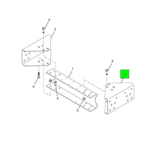 3716801C1 Navistar International | Left Crossmember Support | Source ...