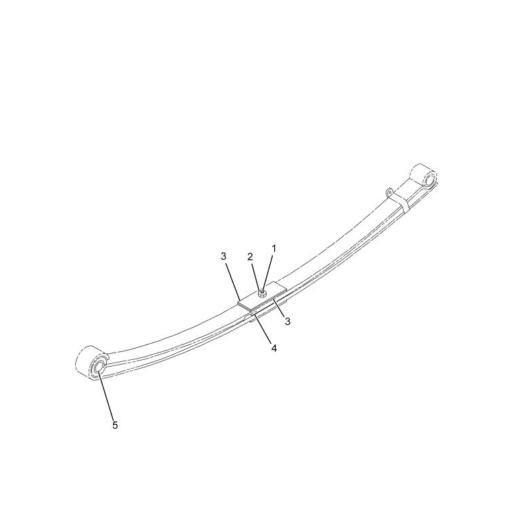 3554593C91 Navistar International | Front Chassis Spring | Source One ...