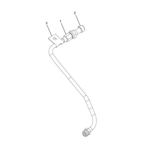 1883300C91 Navistar International | Exhaust Back-Pressure Tube Assembly ...