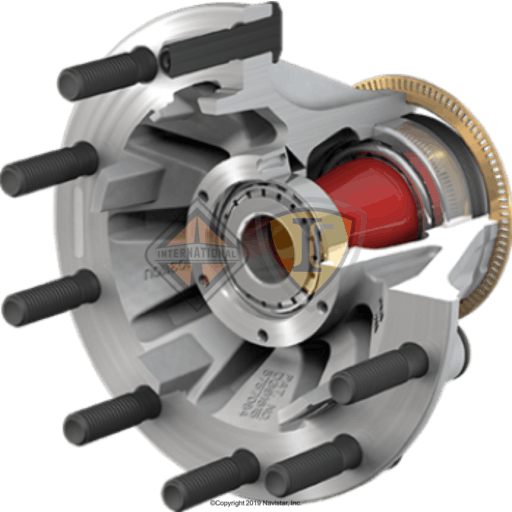 2606952C91 Navistar International | Front Wheel Hub F12 285 Aluminum ...