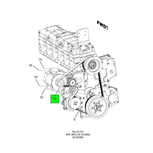 3692372C1 Navistar International | Pulley 10-Pack | Source One Parts Center