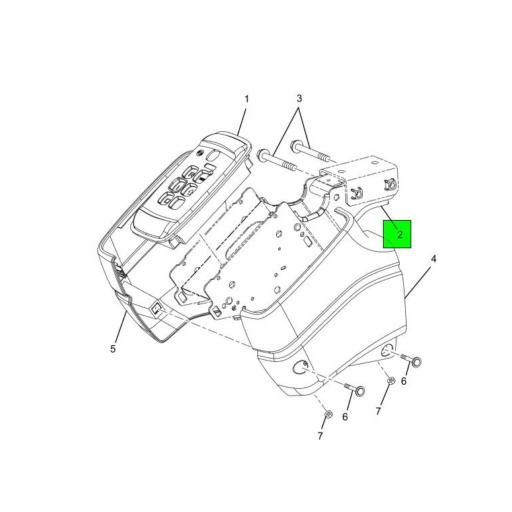 3547202C1 Navistar International | Push Button Shift Control Mounting ...