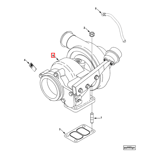 4049355 Cummins | Turbocharger | Source One Parts Center