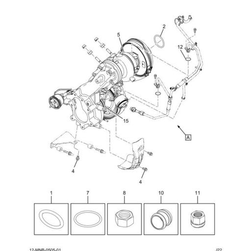 5012632R91 Navistar International | Remanufactured I745 Turbocharger HP ...