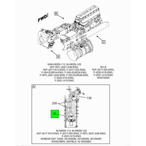 4098816C1 Navistar International | Def Pressure Hose Supply to ...