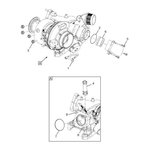 1897457C92 Navistar International | HP Turbocharger Kit | Source One ...