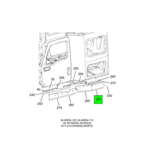 4355403C1 Navistar International | Closeout Panel Front SlPR CAS-1 ...