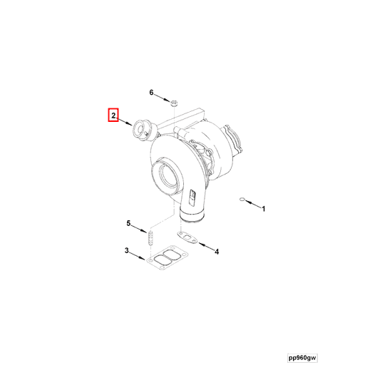 2834798 Cummins | Turbocharger | Source One Parts Center