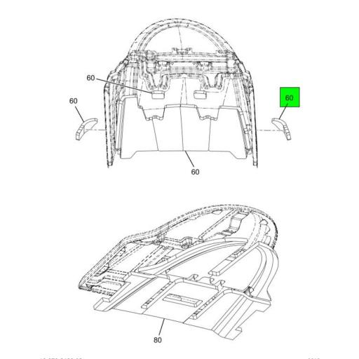 3954479C92 Navistar International | Insulation Kit Headliner SkyRise ...