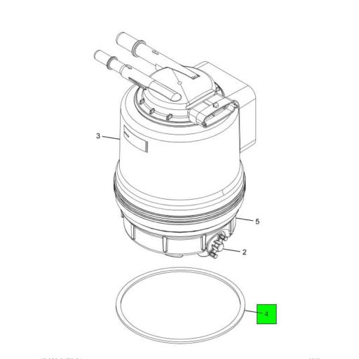 2515893C1 Navistar International | Diesel Fuel Filter Water Separator O ...