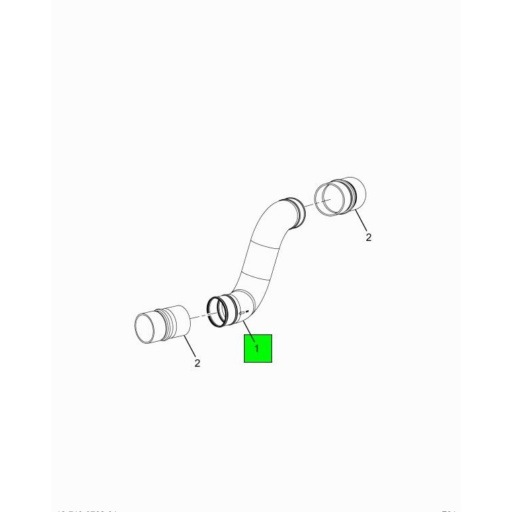 4310631C1 Navistar International | Pipe Air CAC Cold Side | Source One ...