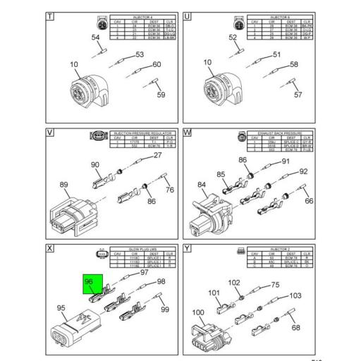 3618273C1 Navistar International | Framatome 28 Terminal - 10 Pack ...