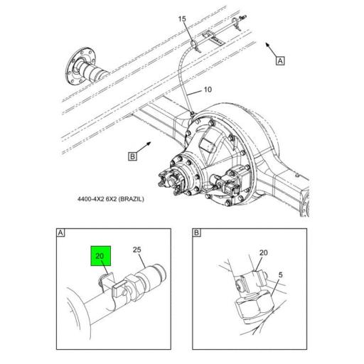 3883506C1 Navistar International | Hose Clamp Size | Source One Parts ...